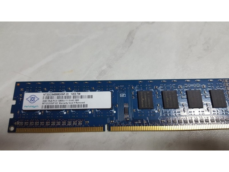 2gb ddr3 1600 nanya ispravna