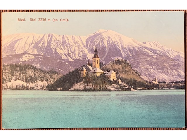 razglednica Bled Slovenija (3821.)