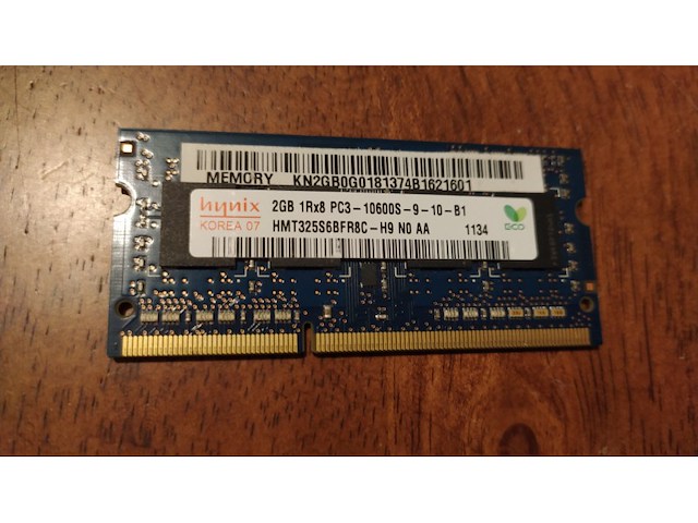 Ram memorija 2GB DDR3 Hynix , 1333MHZ , BR2