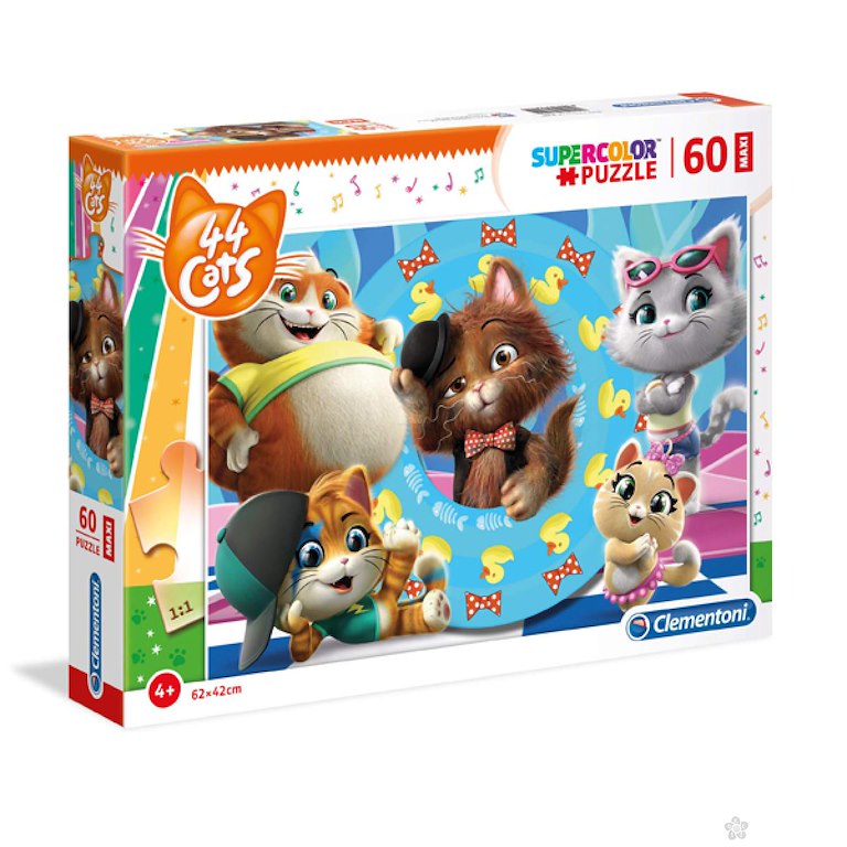 Puzzle 60 Maxi Gatti 26441