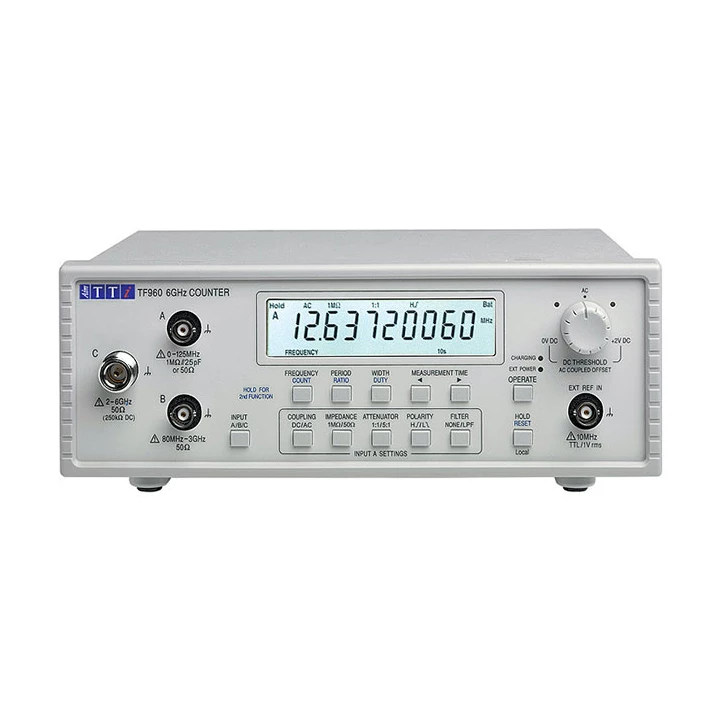 Frekvencmetar TTi TF960, 6GHz