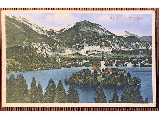 razglednica Bled Slovenija (3825.)