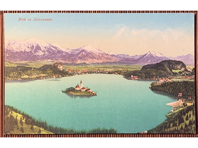 razglednica Bled Slovenija (3824.)