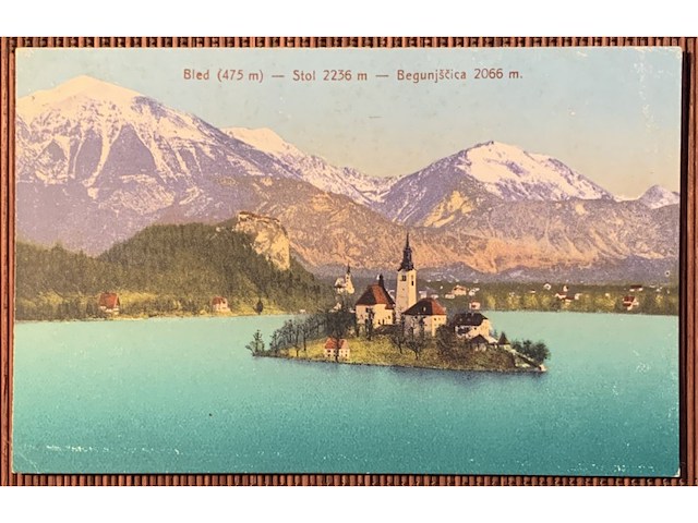 razglednica Bled Slovenija (3823.)