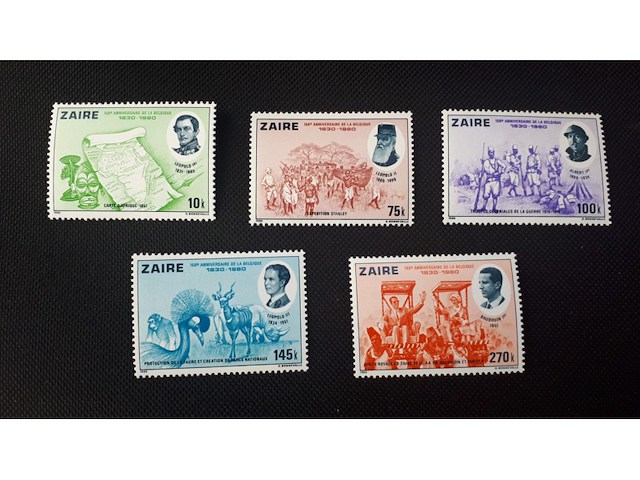 Zair (DR Congo) 1980. ** Kompl. serija