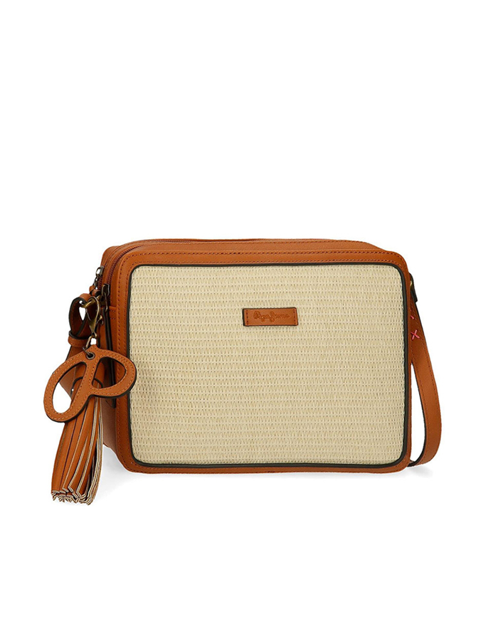 TORBA NOA CITY BROWN Pepe Jeans