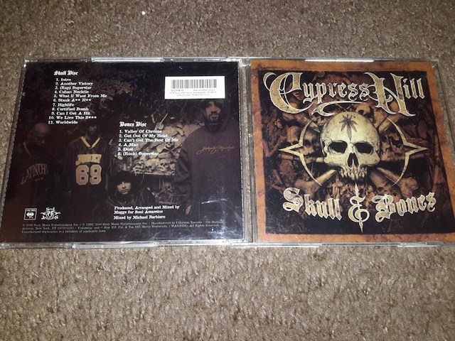 Cypress Hill - Skull &;; bones , ORIGINAL