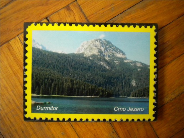 DURMITOR Crno Jezero, magnet za frizider