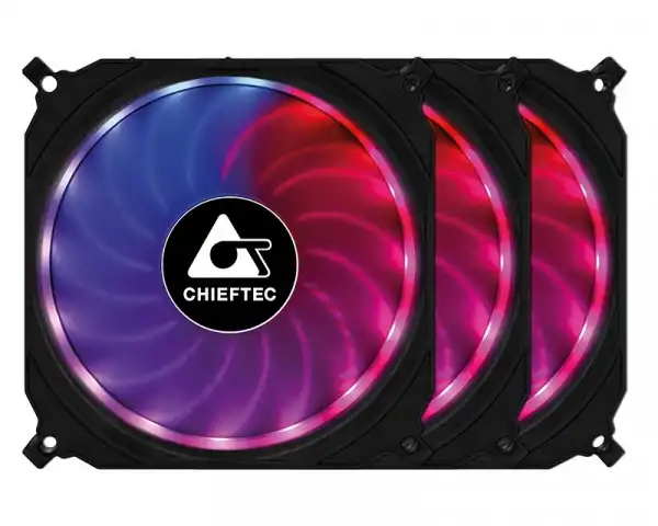 CHIEFTEC Ventilatori Tornado RGB CF-3012-RGB 120 x 120 x 25mm