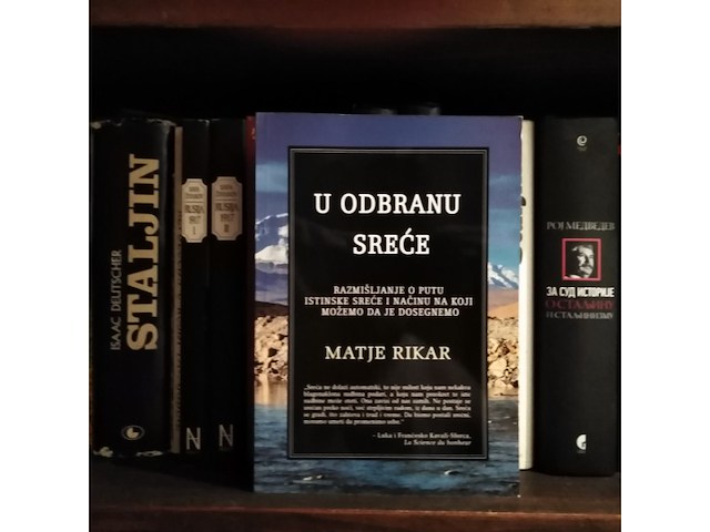 U ODBRANU SREĆE - Matje Rikar