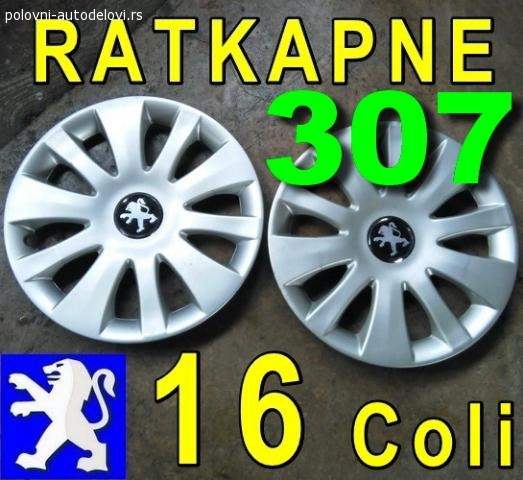 Ratkapne 307 Peugeot 16 Coli