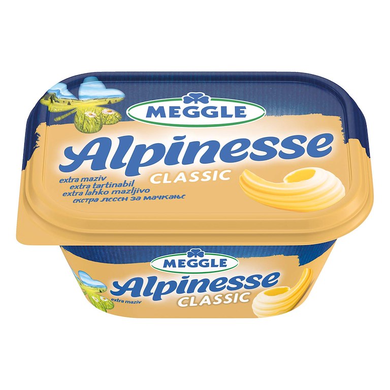 Meggle alpinesse namaz od maslaca i biljnog ulja classic 250g