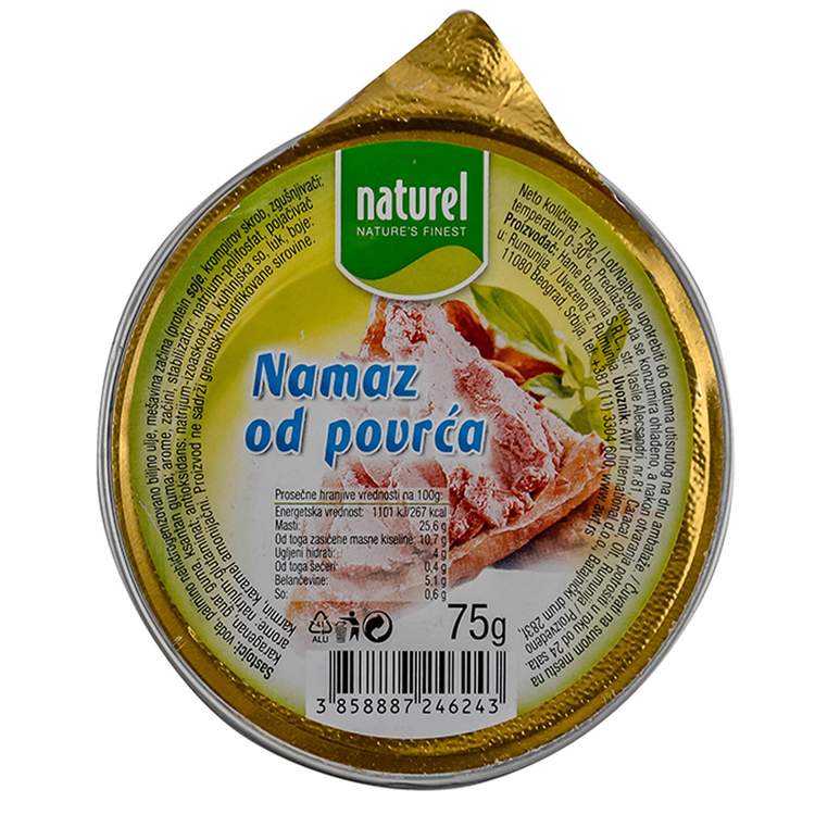 Naturel namaz od povrća 75g