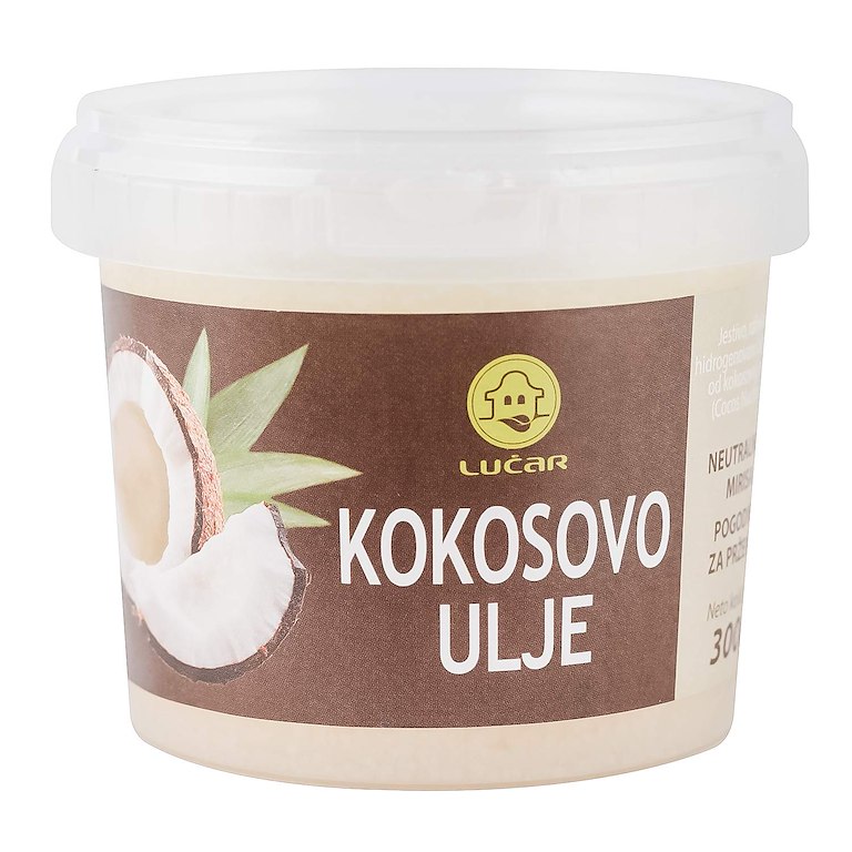 Lučar ulje kokosovo rafinisano 300g lučar