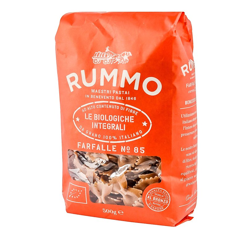 Testenina Farfalle Bio integrale 500g Rummo