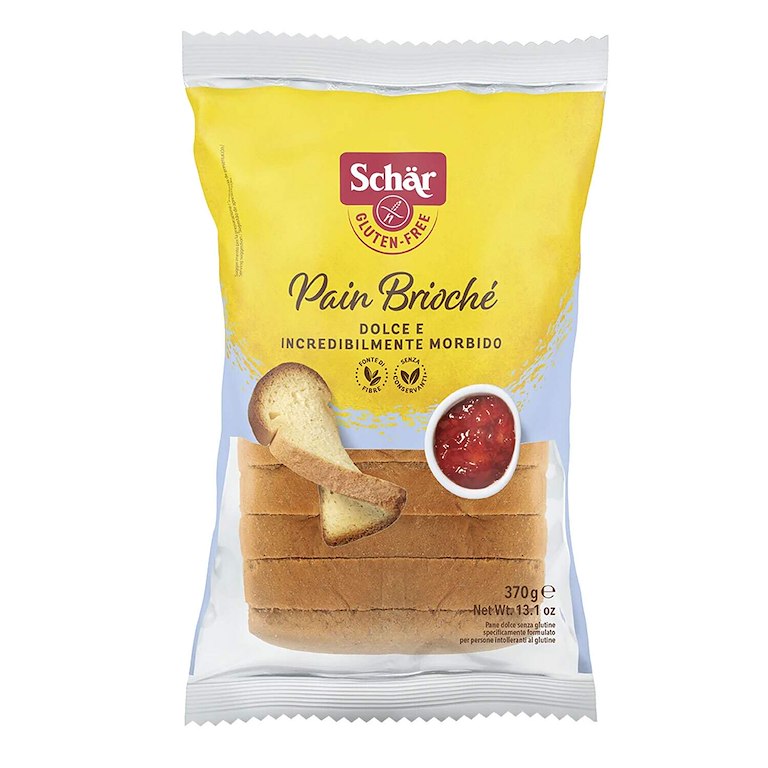 Schar pain brioche hleb za osobe intoleratne na gluten 370g