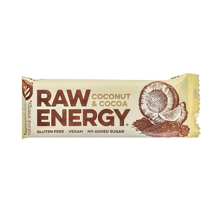 bombus bar raw energy coconut&cocoa 50g bombus