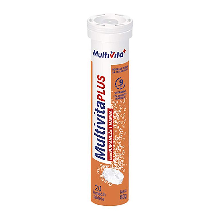 Multivita tablete šum multivita plis narandža 20/1 multivita