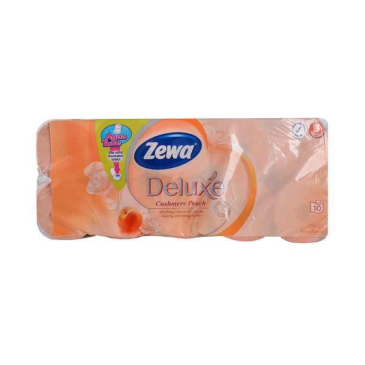 Zewa Deluxe Cashmere Peach troslojni toaletni papir 10 komada