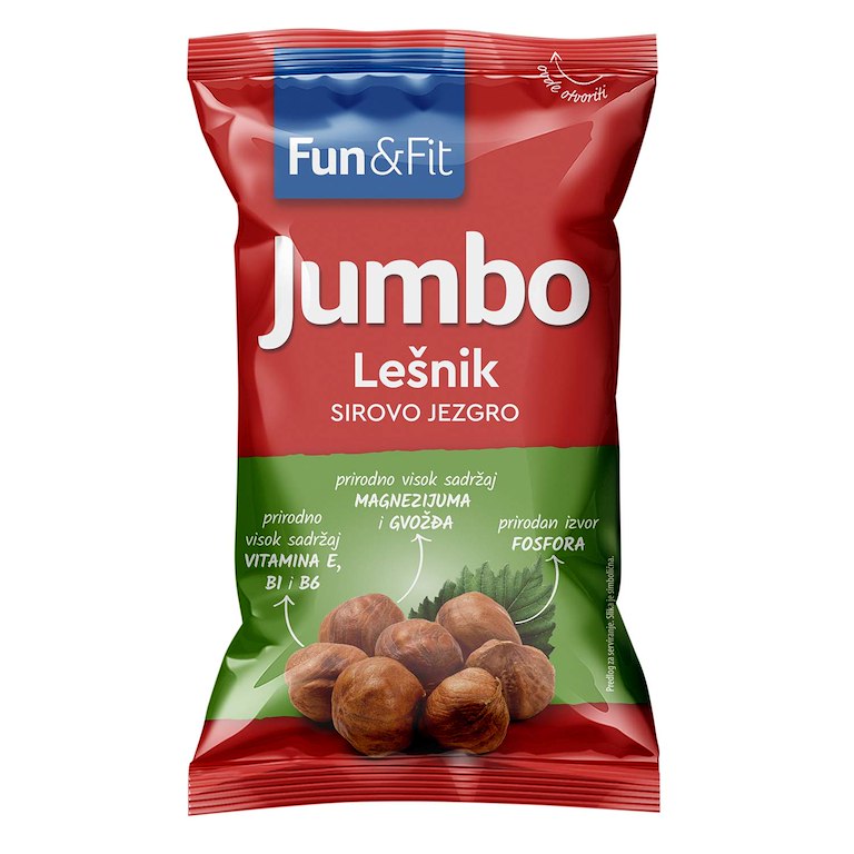 Jambo lešnik sirovo jezgro 75g