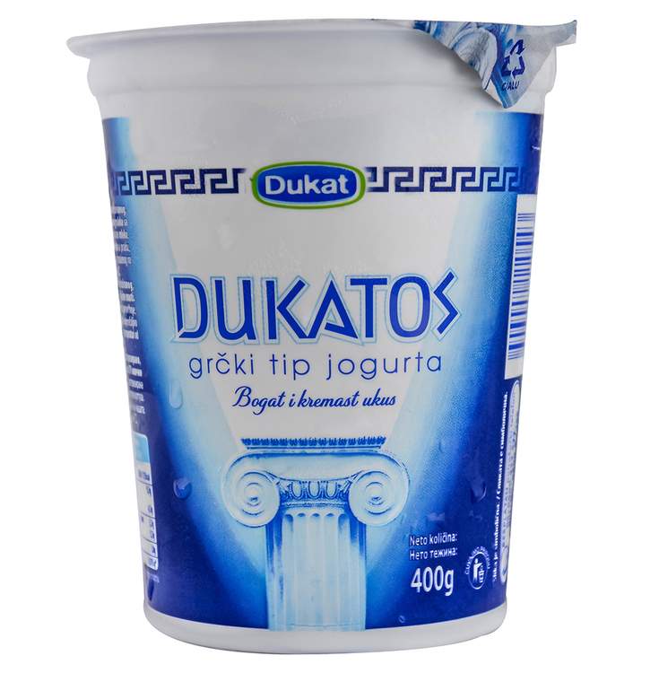 Dukatos jogurt natur 400g dukatos