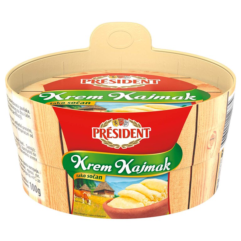 President krem kajmak 100g