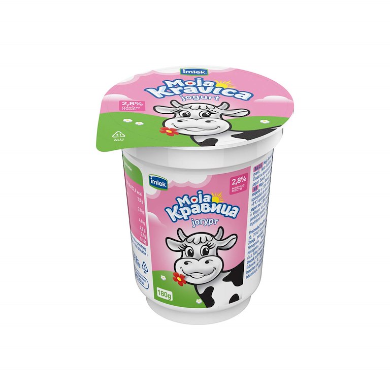 Imlek moja kravica jogurt 2.8%m.m 180g