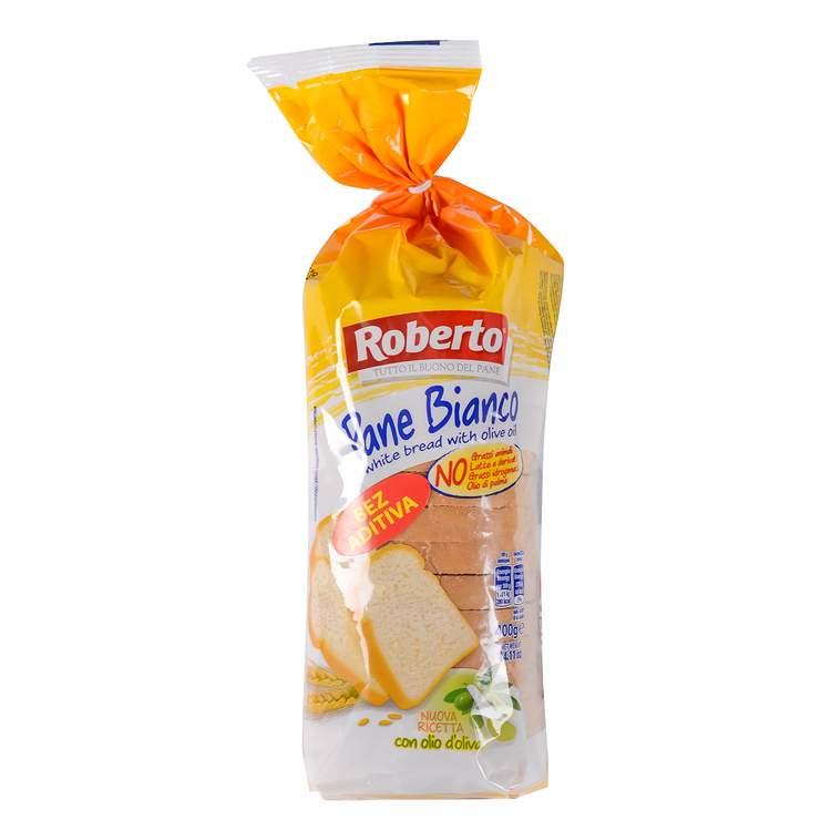 Roberto hleb beli sa maslinovim uljem 400g