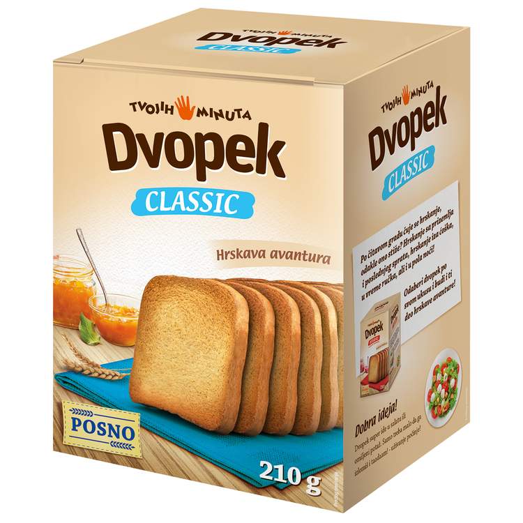 dvopek beli 210g don don