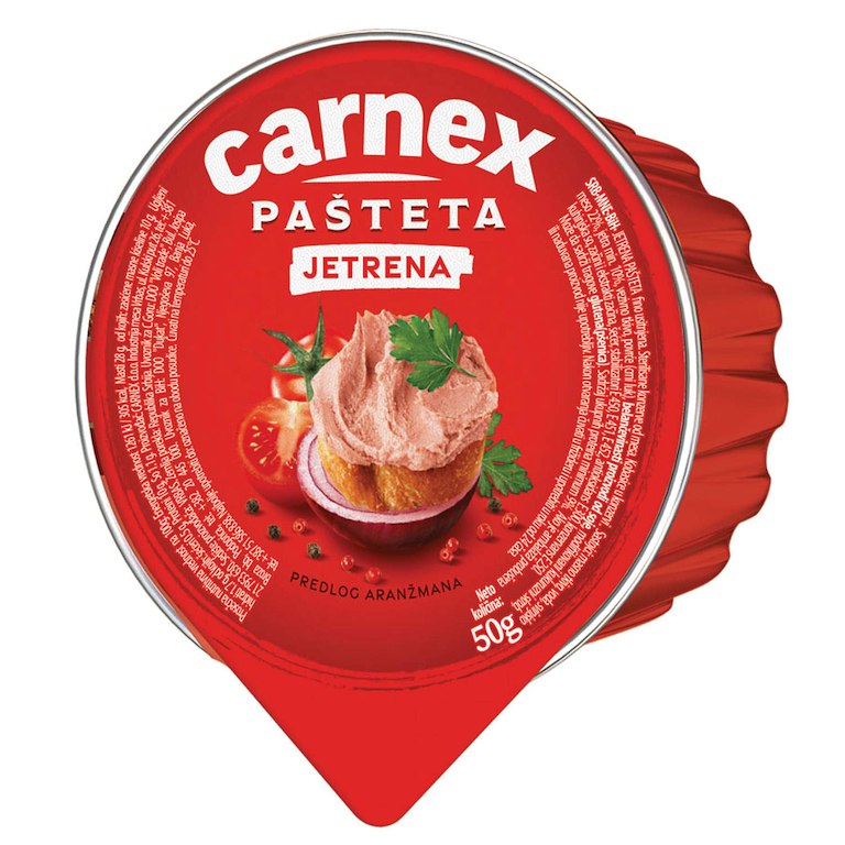 Carnex jetrena pašteta 50g