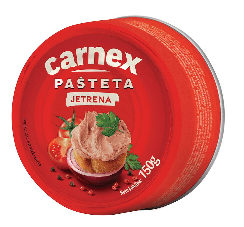 Carnex jetrena pašteta 150g