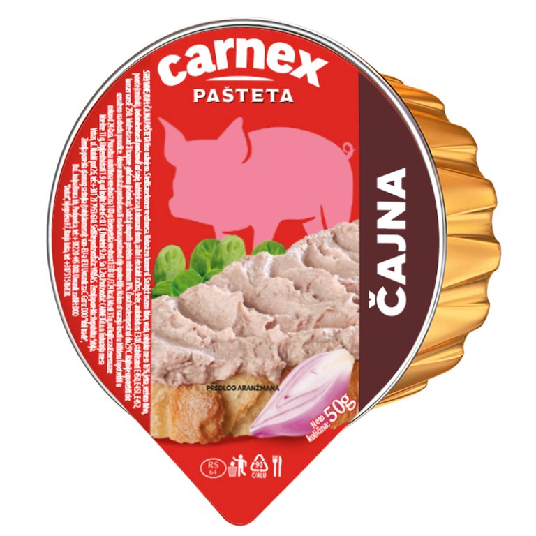 Carnex čajna pašteta 50g