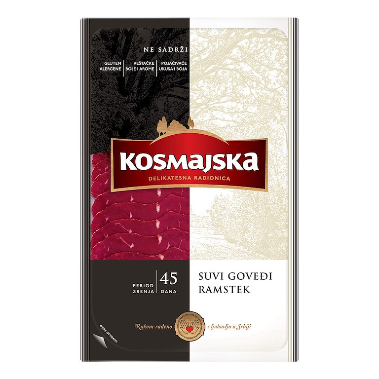 Kosmajski goveđi ramstek suvi 80g