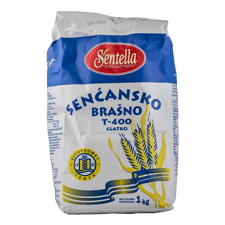 Sentella senčansko brašno t-400 g blago 1 kg