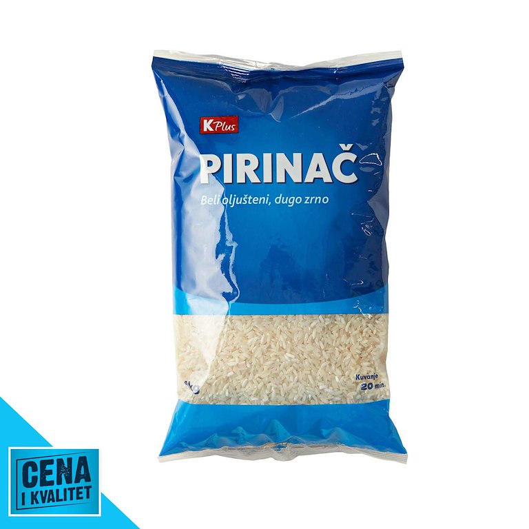 Pirinač K plus dugo zrno 1kg