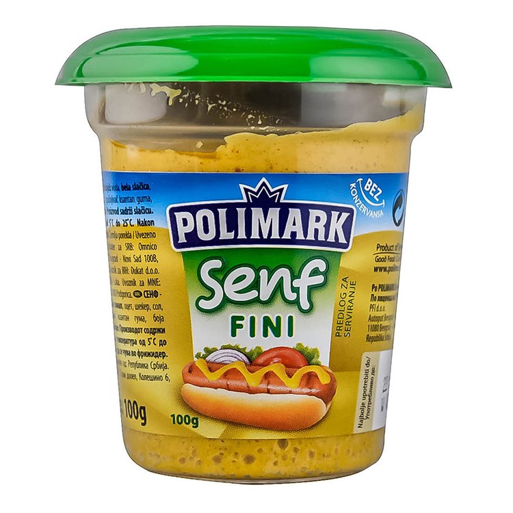 Polimark senf fini 100 g