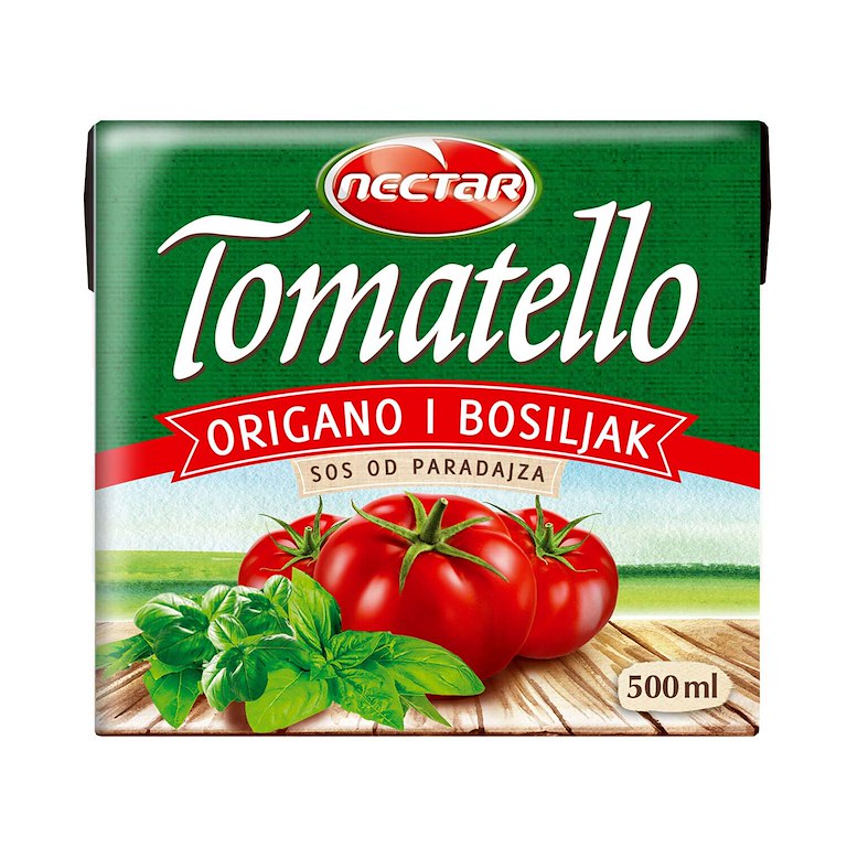 Nectar tomatello sok od paradajza bosiljak i origano 500 ml