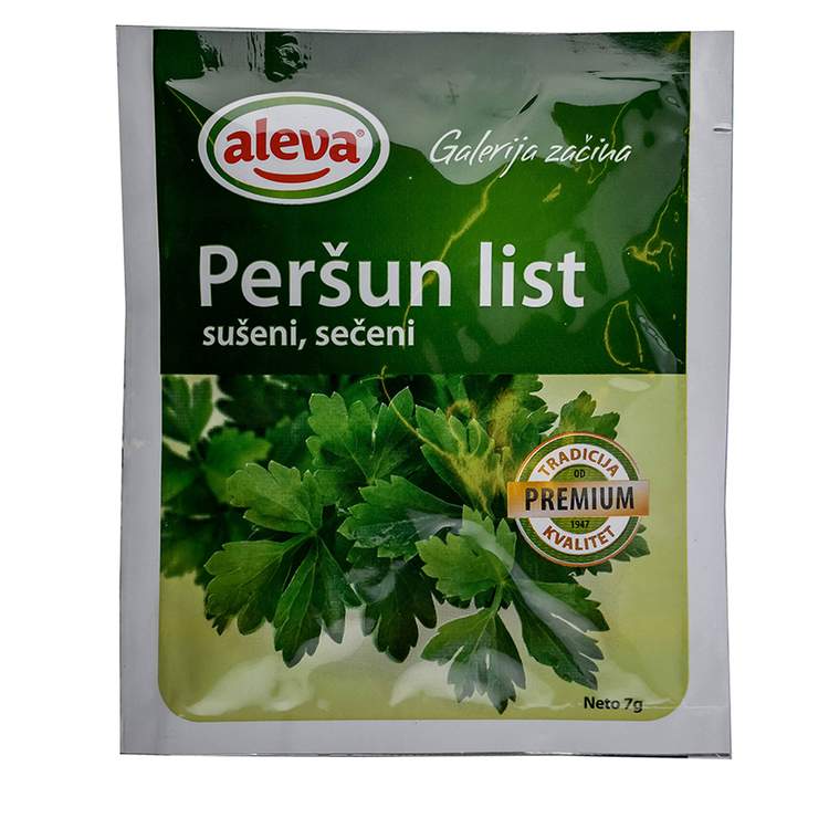 Aleva galerija persun list, suseni seckani 7 g