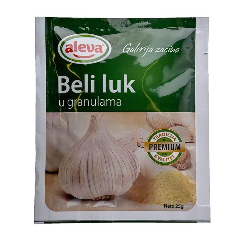 Aleva beli luk u granulama 25 g