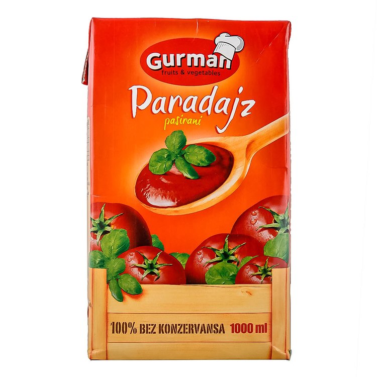 Gurman paradajz -od sveže ceđenog paradajza 1000 ml