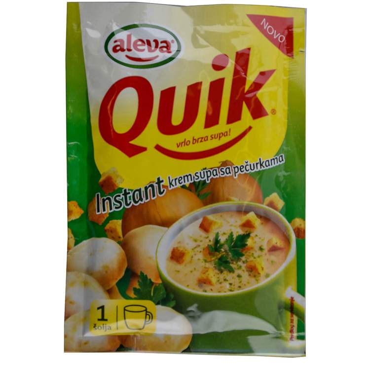 Aleva Quik instant krem supa od pecuraka 17 g