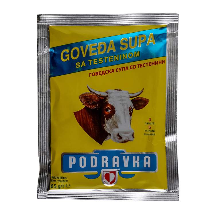 Podravka govedja supa sa testeninom 65 g