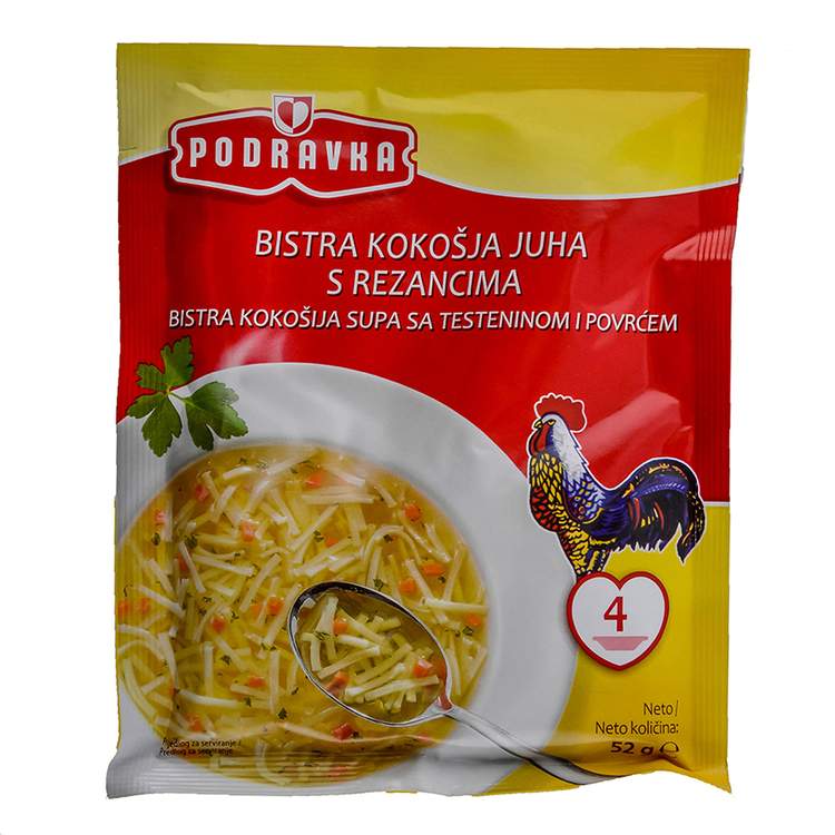 Podravka bistra kokosija supa sa rezancima 52 g