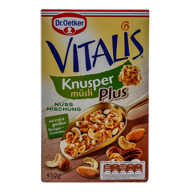 Dr. Oetker Vitalis Krispi plus miks 450g