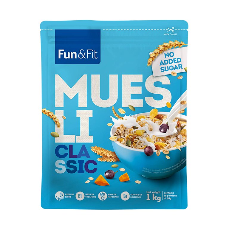 Fun&Fit mulsi klasik 1kg