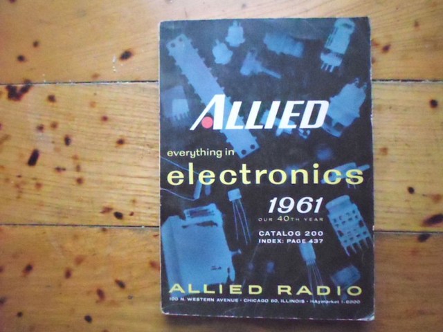 ALLIED EVERYTHIN IN ELECTRONICS 1961