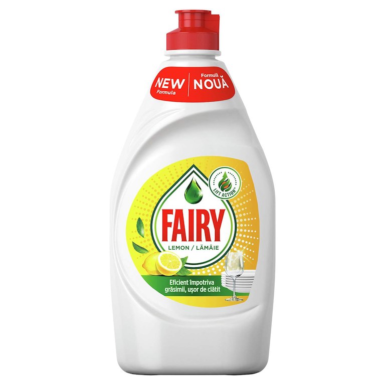 Fair lemon -Fairy tecni deterdzent za pranje sudova sa mirisom limuna 450 ml