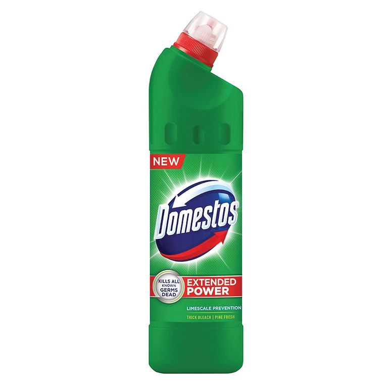 Domestos 24 h plus long lasting protection pine fresh -Domestos tecnost za ciscenje i odrzavanje toaleta 750 ml