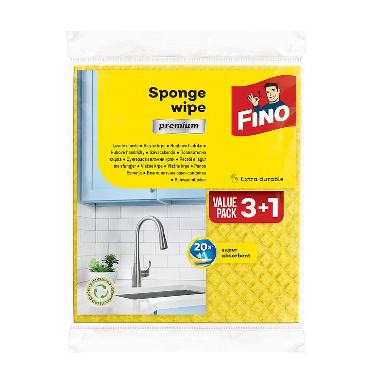 Fino vlažne krpe, 3+1 gratis