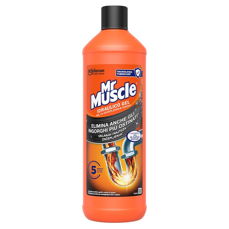 Mr Muscle idraulico Gel -Mr Muscle gel za odčeoljivanje odvoda 1000 ml